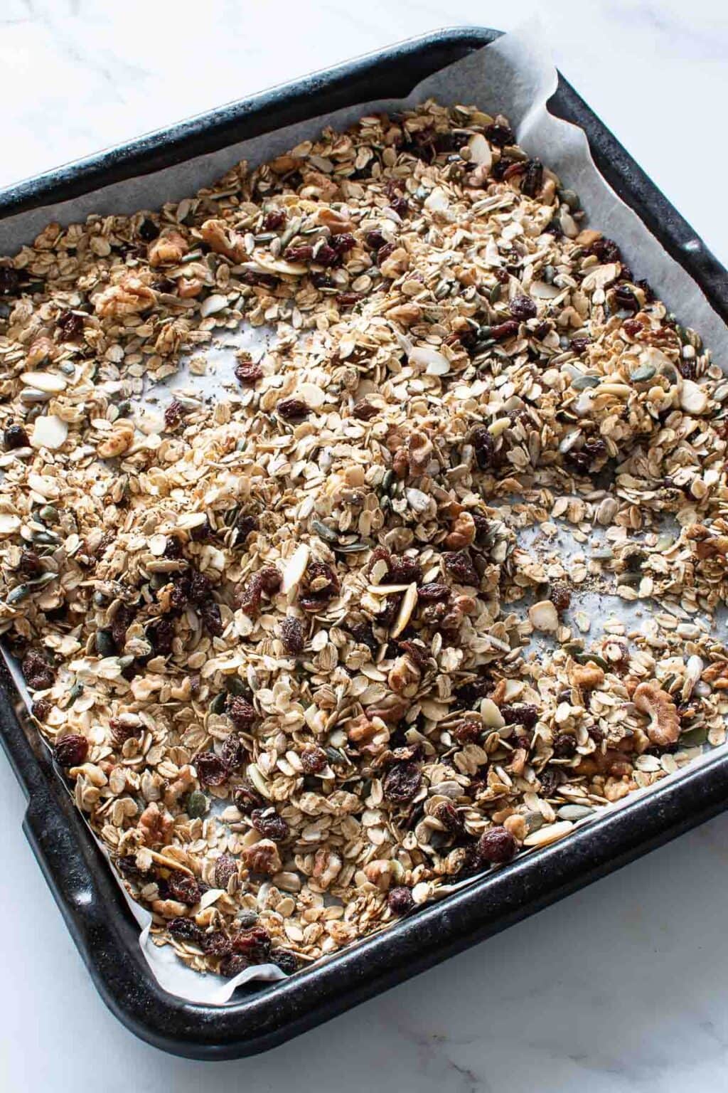 Toasted Muesli (Healthy Breakfast Recipe) - Hint of Healthy