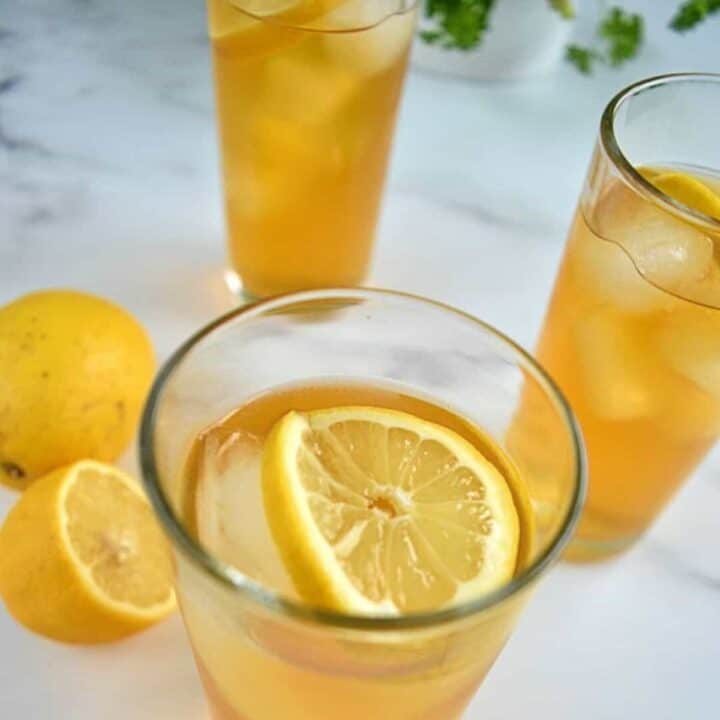 Refreshing Rooibos Iced Tea {Easy Recipe} - Hint of Healthy