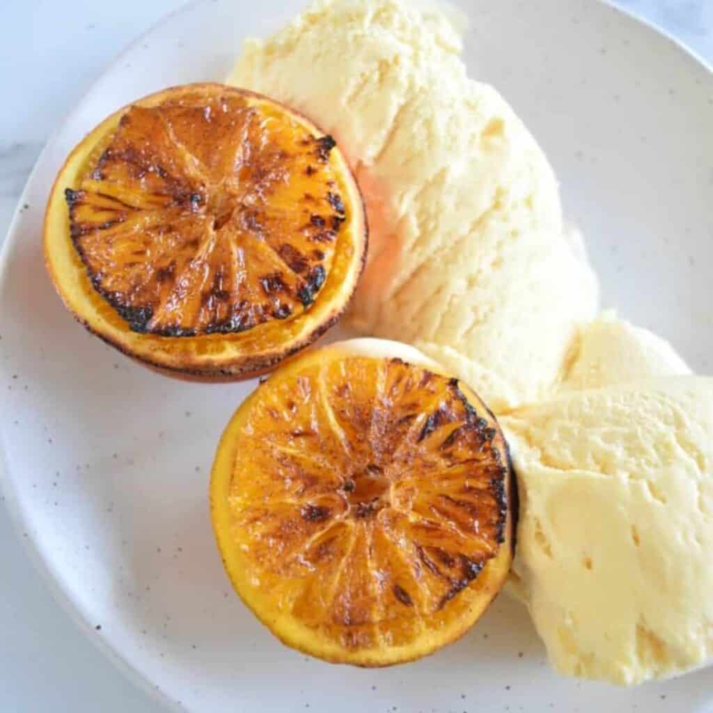Healthy Air Fryer Roasted Oranges - Hint of Healthy