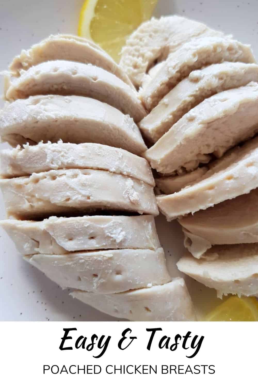 Easy Poached Chicken Breasts - Hint of Healthy