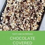 Chocolate Covered Popcorn {Healthy Snack} | Hint of Healthy