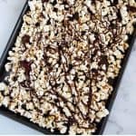 Chocolate Covered Popcorn {Healthy Snack} | Hint of Healthy