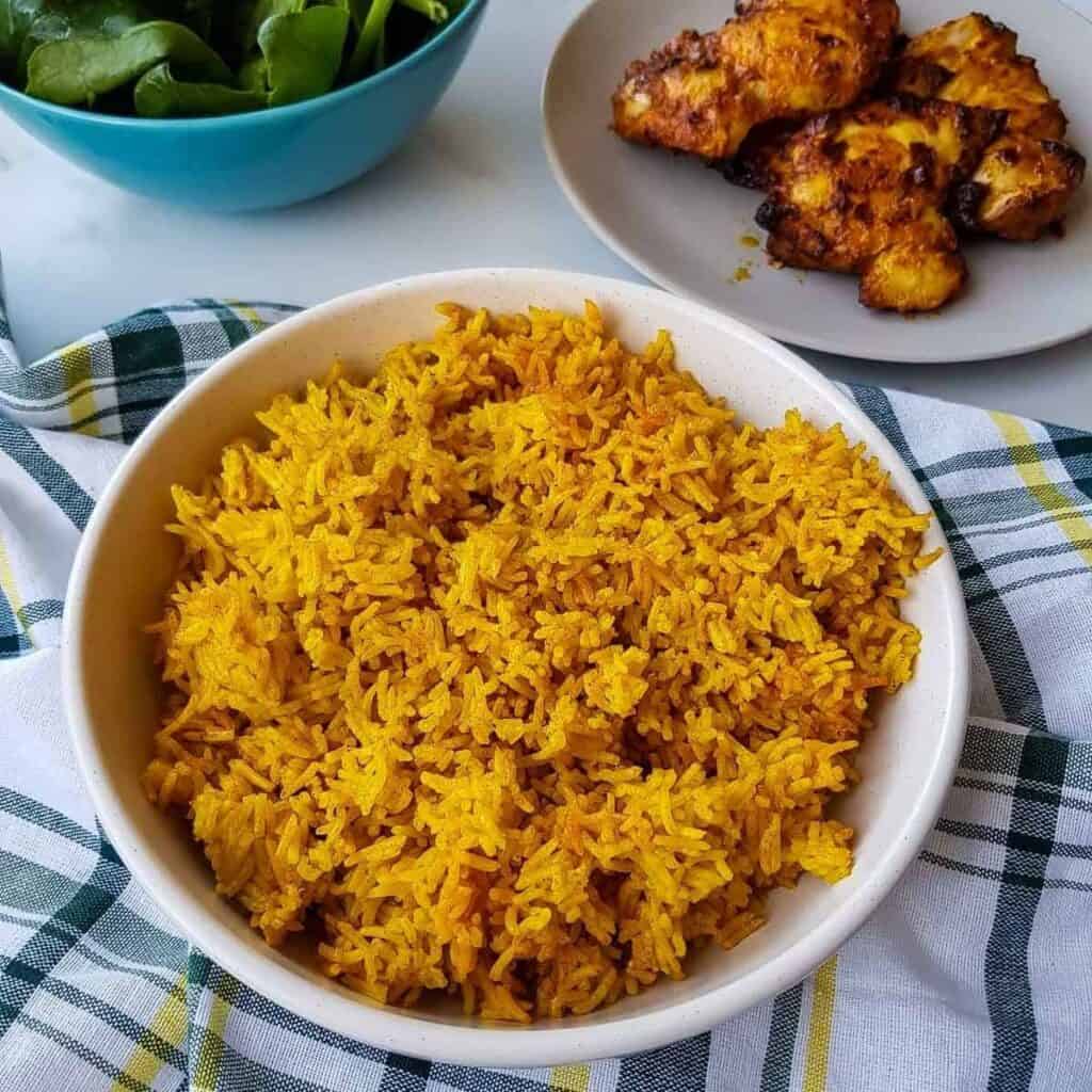 Turmeric Rice - Hint of Healthy