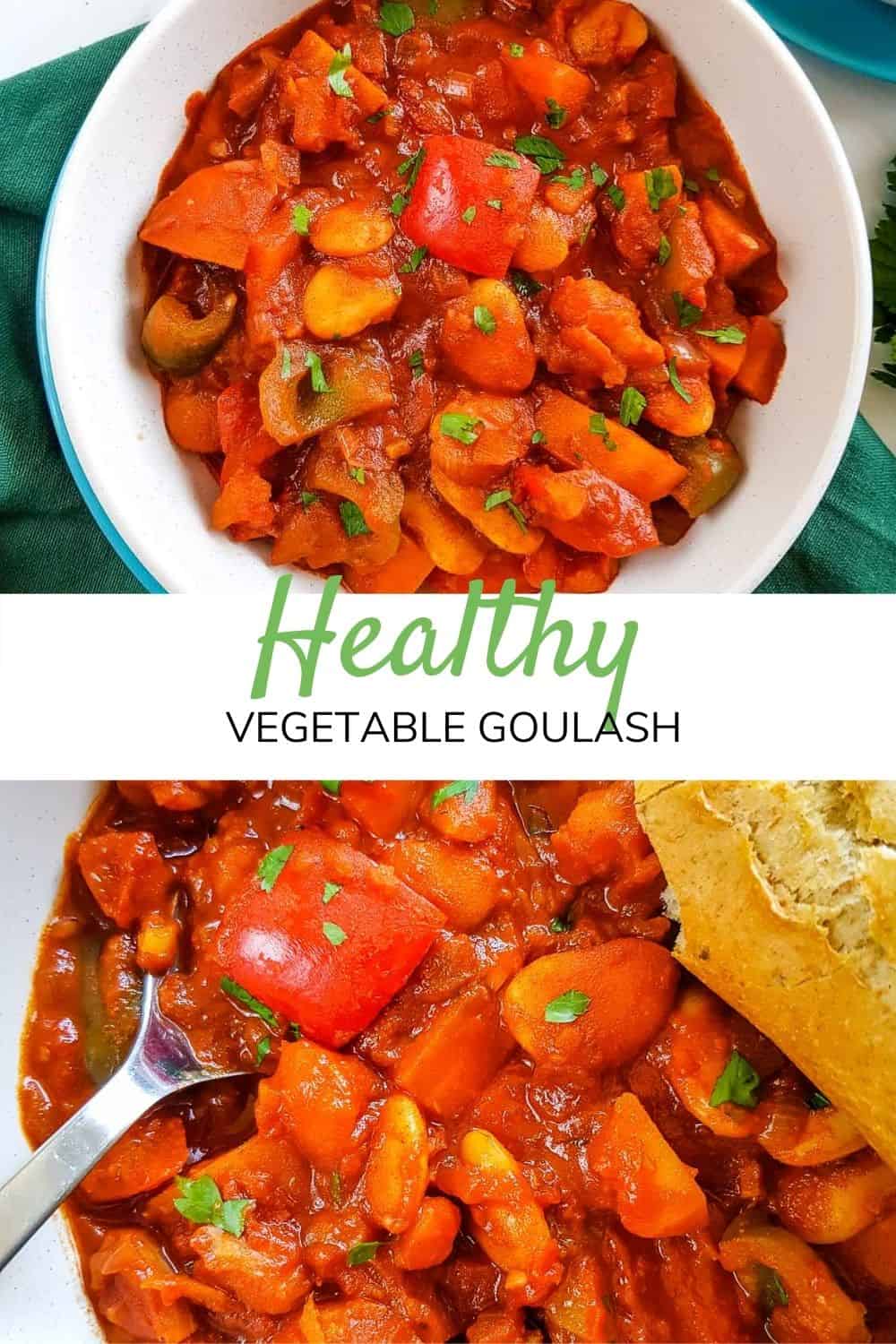 Vegetable Goulash - Hint of Healthy