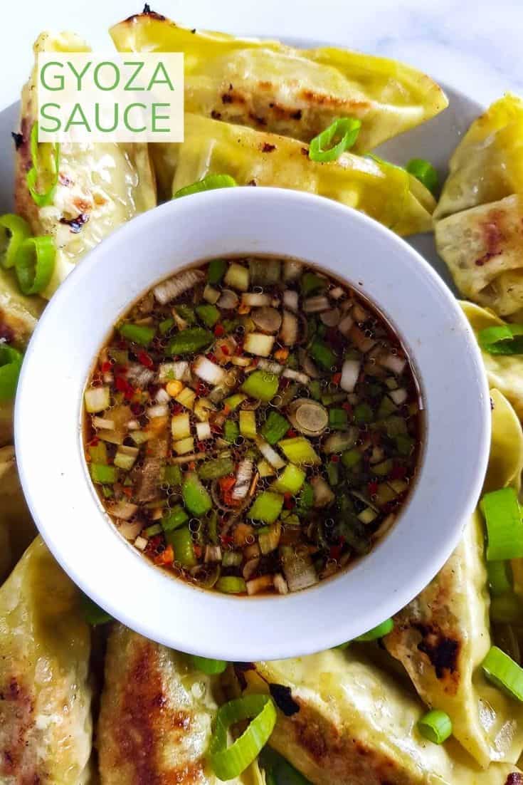 Easy Gyoza Sauce - 5 Minute Recipe! - Hint of Healthy