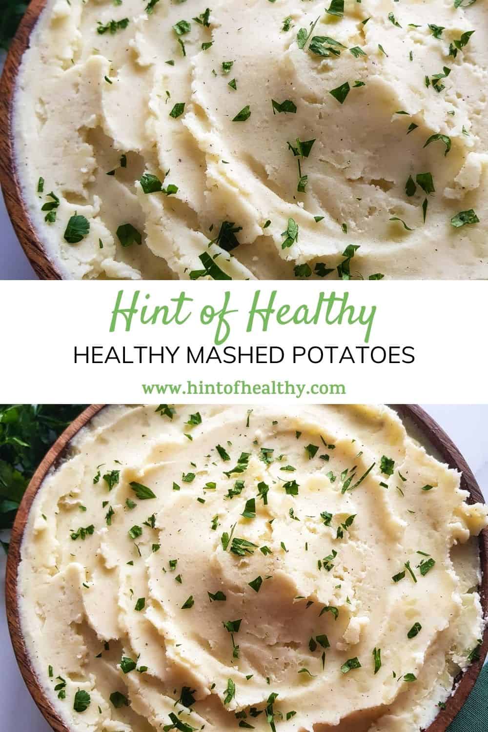 Healthy Mashed Potatoes with Greek Yogurt - Hint of Healthy