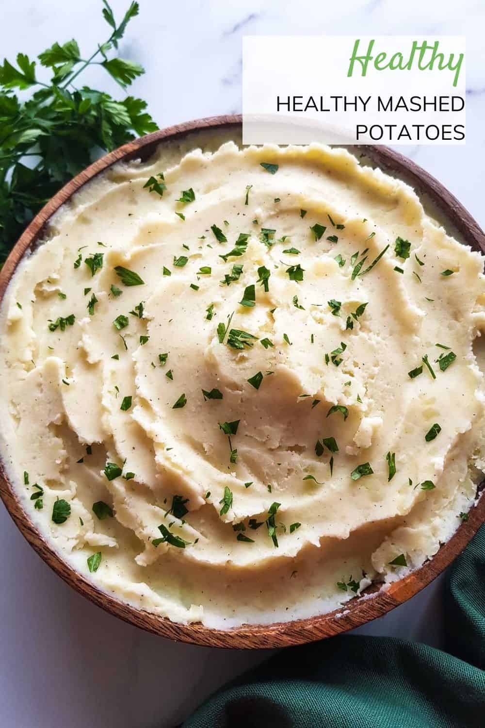 Healthy Mashed Potatoes with Greek Yogurt - Hint of Healthy