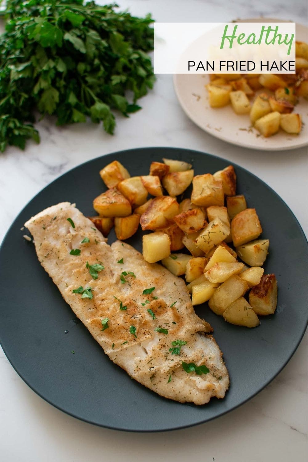 Pan Fried Hake (Easy 10 Minute Recipe!) - Hint of Healthy