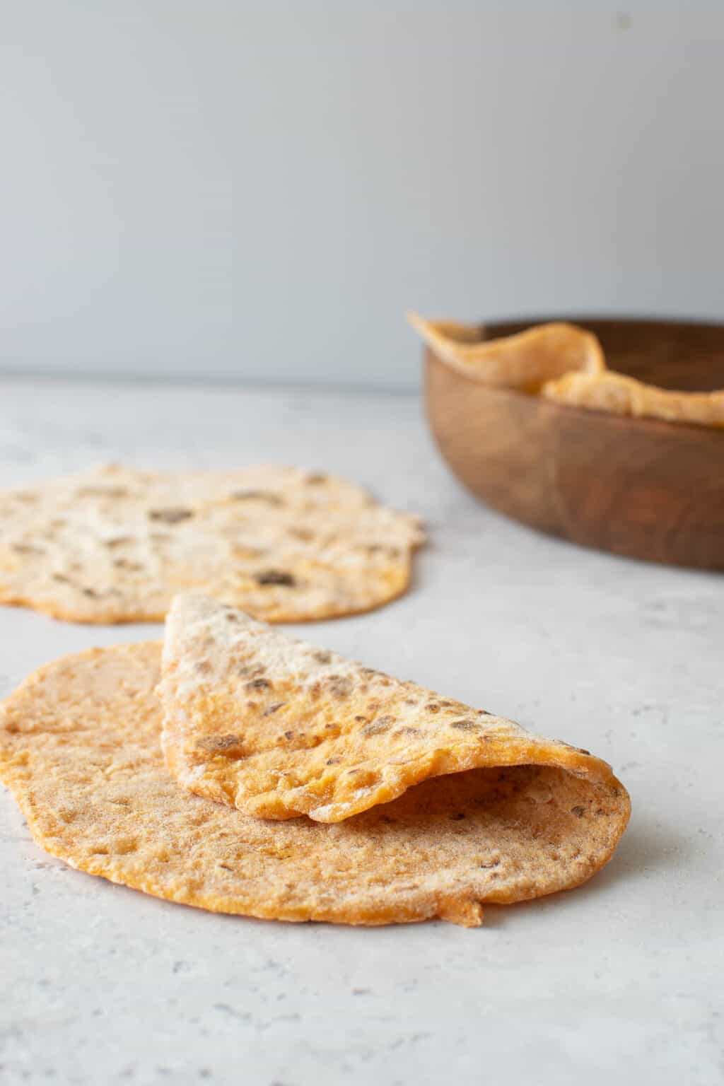 2- Ingredient Sweet Potato Flatbread - Hint of Healthy