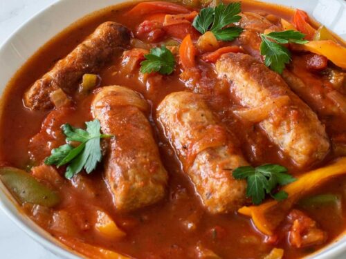 Instant Pot Sausage and Peppers