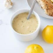 Lemon Garlic Sauce (15-Minute Recipe) - Hint of Healthy