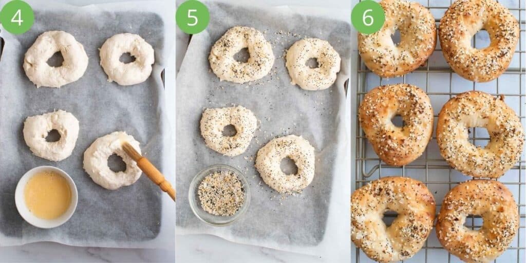 3 Ingredient Bagels - So Easy! - Hint of Healthy