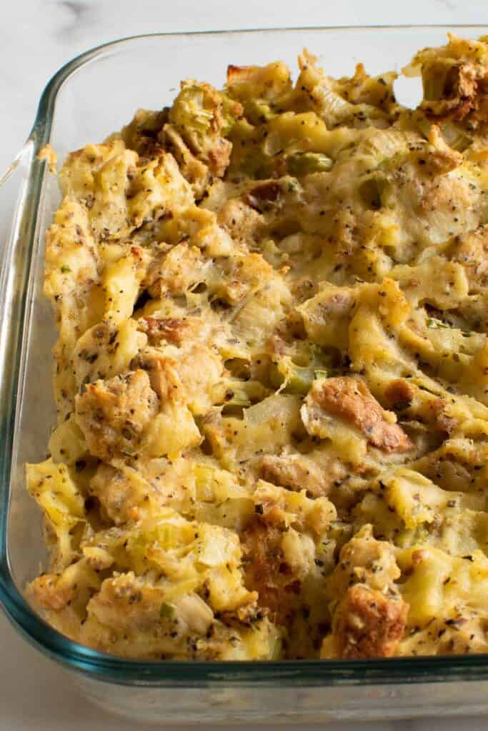 Potato Stuffing Recipe - Hint of Healthy