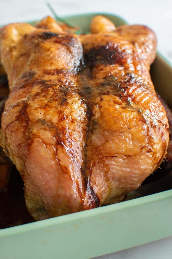 Slow Cooked Duck (Whole Duck Recipe) - Hint of Healthy