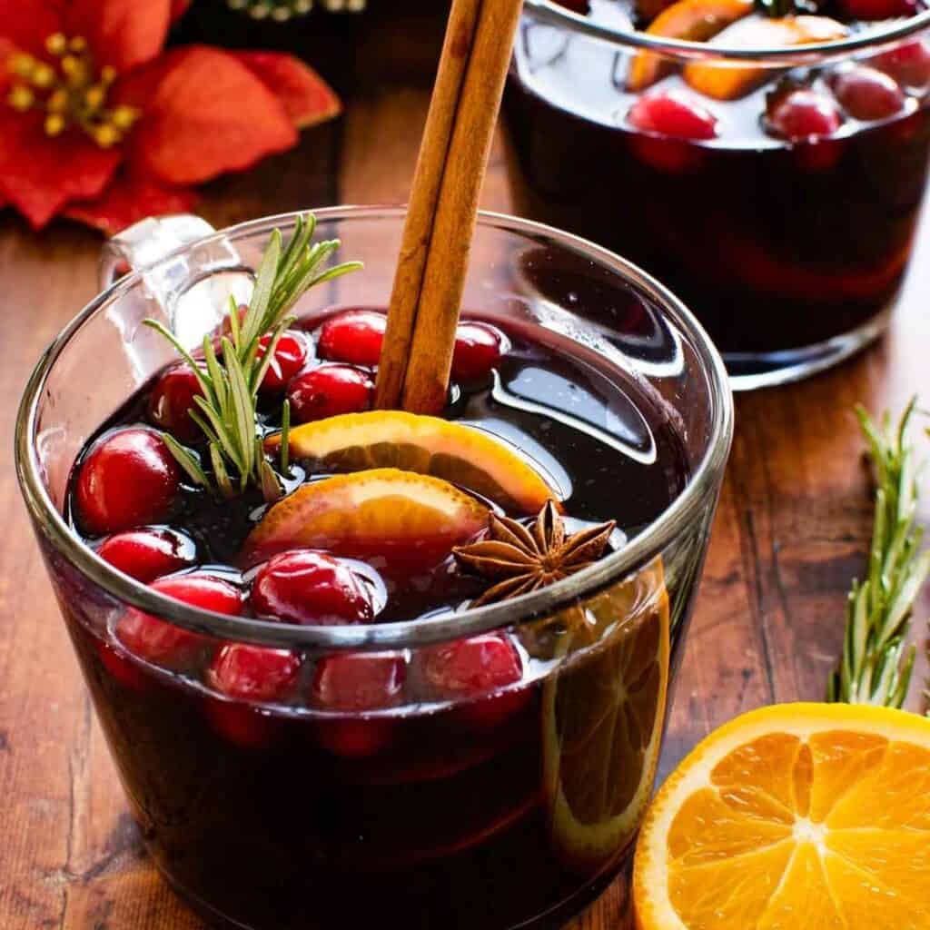 Crockpot Mulled Wine Recipe - Hint of Healthy