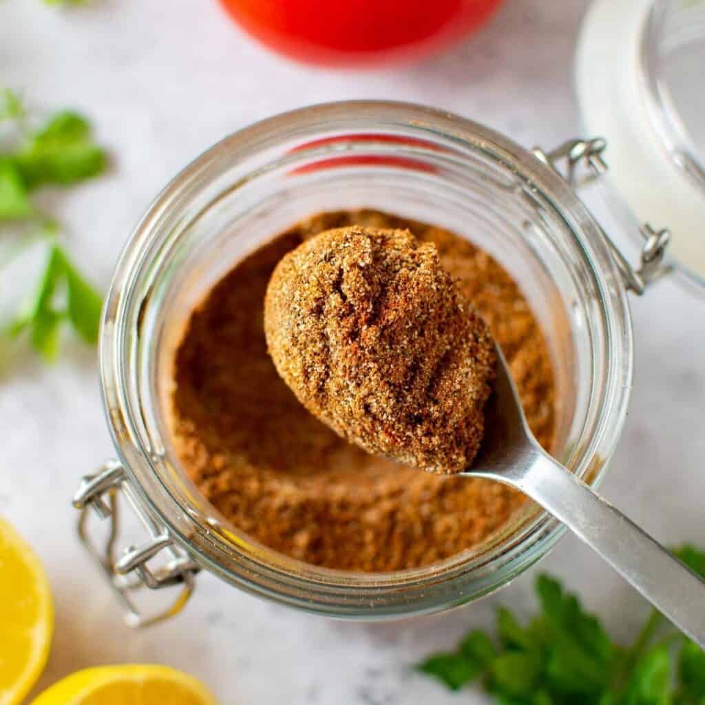 Easy Shawarma Spice Blend Recipe - Hint of Healthy