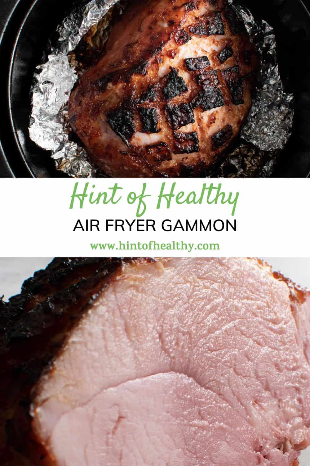 Air Fryer Gammon - Hint of Healthy